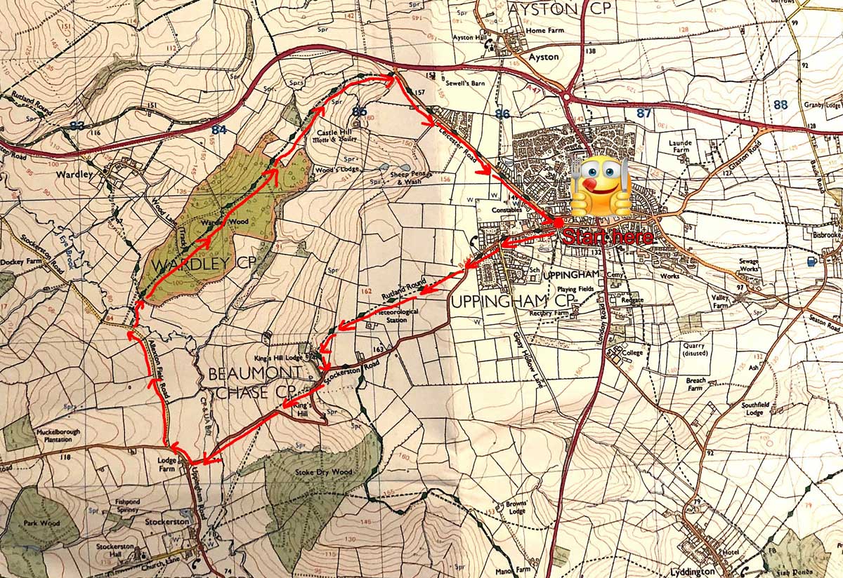 Uppingham 5 Mile Walk - Discover Rutland